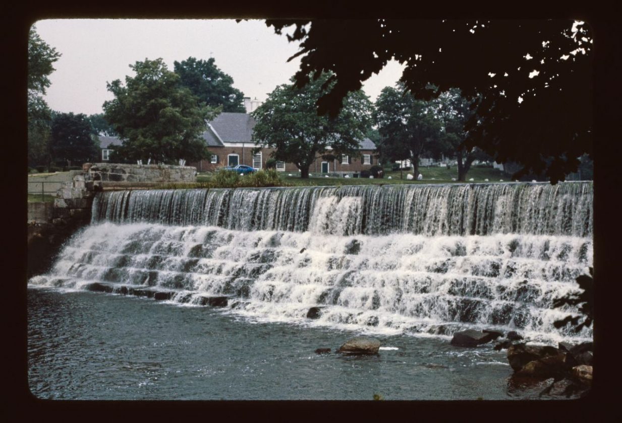 Burrillville Then & Now: Harrisville Dam & Waterfall - NRI NOW